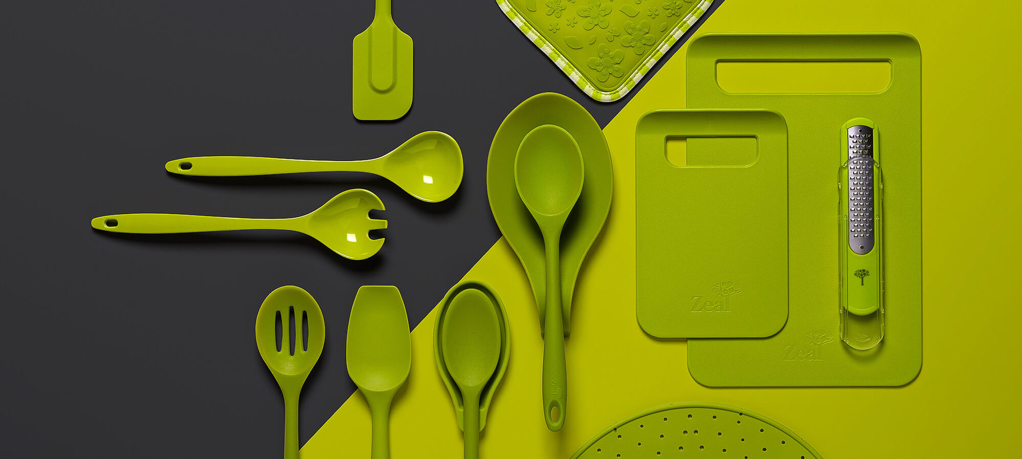 Lime Coloured Kitchen Accessories for Cooking, Serving & Dining — Zeal